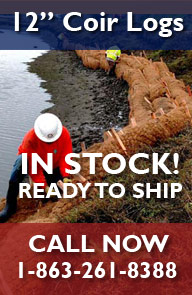 Coir Logs | Biodegradable Erosion Control Product