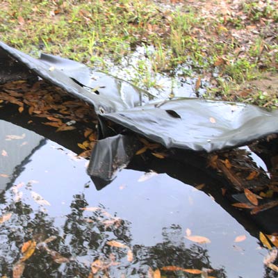 Ditch Check | Temporary Check Dam for Construction Sites