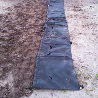 Ditch Check | Temporary Check Dam for Construction Sites