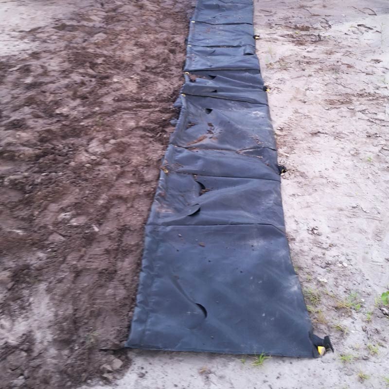 Ditch Check | Temporary Check Dam for Construction Sites