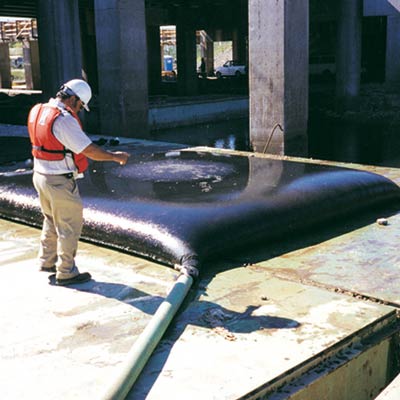 Dewatering filter bags | Geotextile dewatering bags for sediment control