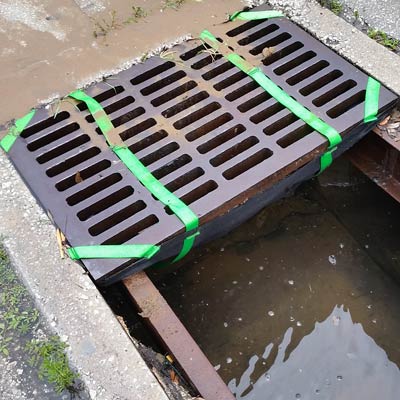 Catch Basin Filter | Under Grate Storm Drain Filter